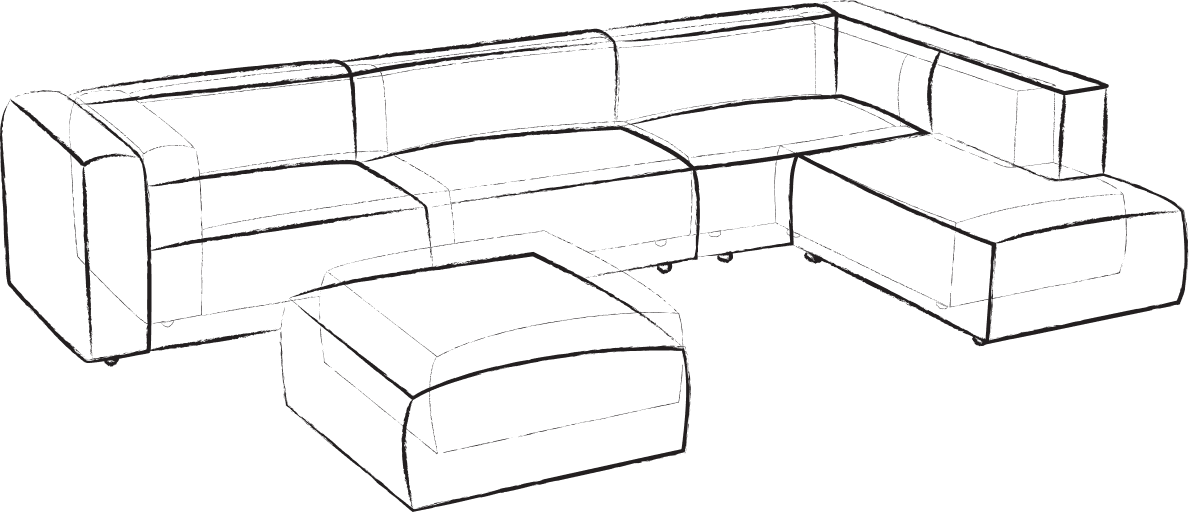 Sofa NANO | Dubbelman Design